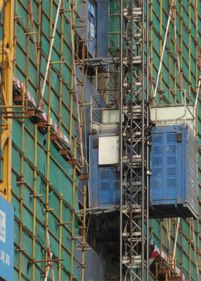 Low Starting Current Temporary 3 Phase Construction Site Elevator